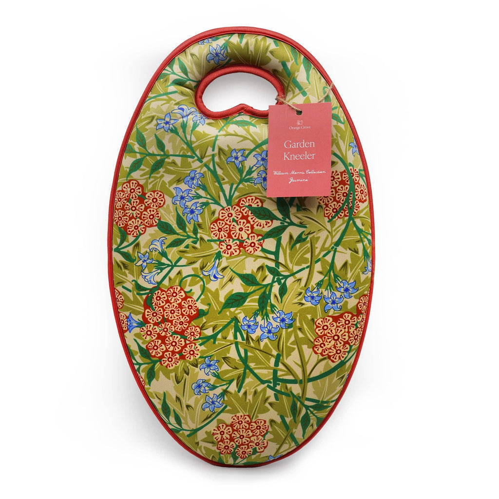 Orange Grove Garden Kneeler - William Morris Design - Padded Memory Fo ...